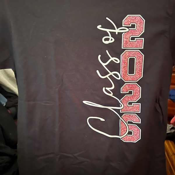 Senior Class of 2026 Retro T-shirt: Front & Back Design - Etsy