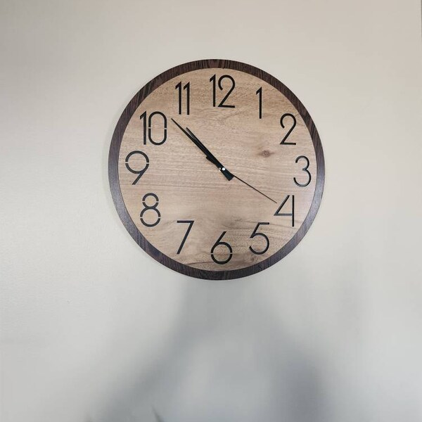Cute Wall Clock ,square Shape,modern Silent Non-ticking,decor Wall ...