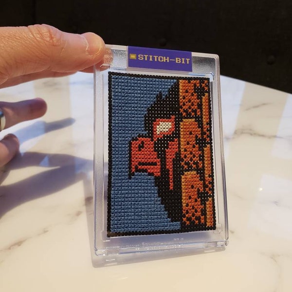 Castlevania "stage 09" - Nintendo NES Video Game Handmade Cross Stitch ...