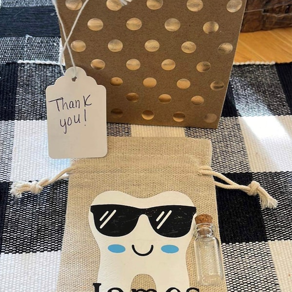 Tooth Fairy Bag Design Bundle - SVG - DXF - EPS - Tooth Pouch Designs ...