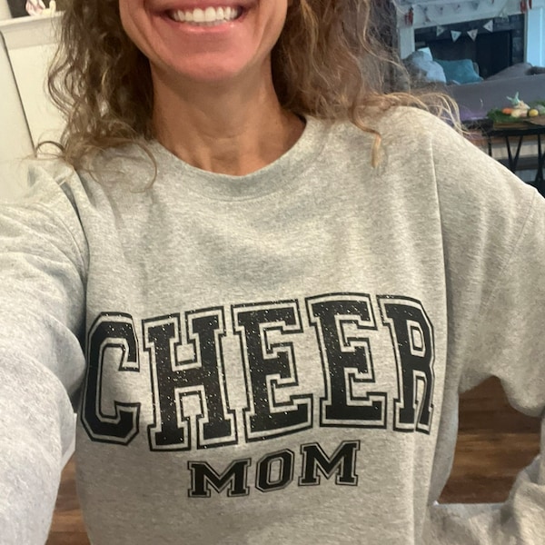 Cheer Mom SVG, Cheer Mom Jersey Font Svg, Cheer Mom Varsity Svg, Cheer ...