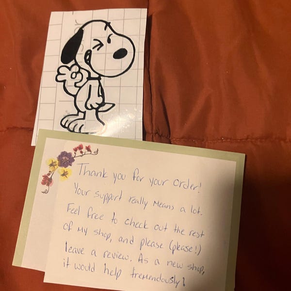 Winking Snoopy Decal, Snoopy Decal for Cars and Laptops - Etsy