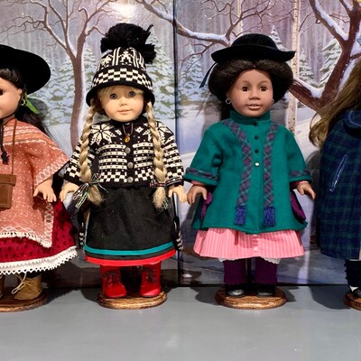 Wood, Adjustable, Saddle Style Doll Stand for 18 Dolls Like MA Binnie ...