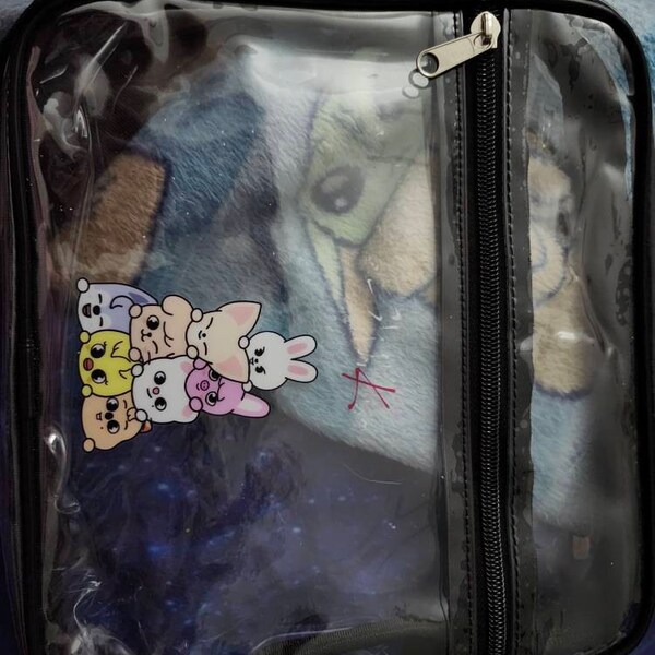 BTS Clear Bag Stadium Bag Clear Crossbody Handbag With Adjustable Strap ...