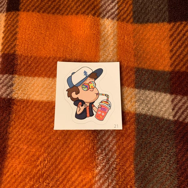 Psychedelic Bart Simpson Sticker | Trippy Sticker | the Simpsons ...