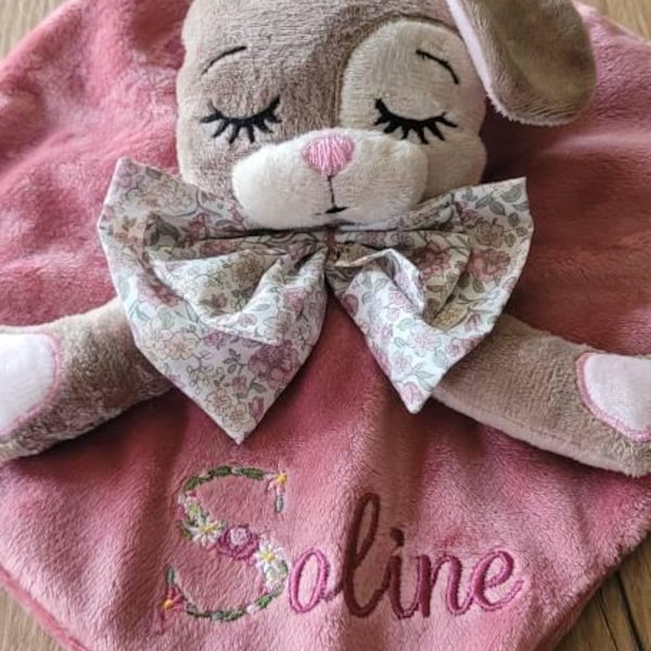 Highland Cow Lovey Blanket Sensory Toy Embroidery Design Digital ...