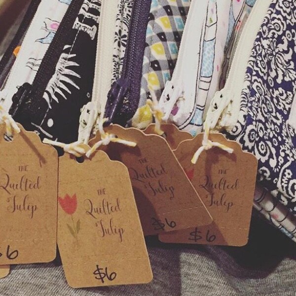 Perforated Price Tags 100 Kraft Paper Brown Retail Tags Ready for ...