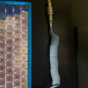 Custom Coiled Mechanical Keyboard Cable - Etsy