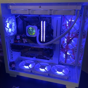 Sakura Cherry Blossom Branch Collection Tricolor Gaming Computer ...