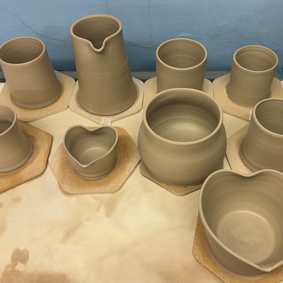 Pottery Bat System 30cm/12 Inch With 10 Hexagonal Inserts 12 Bat System ...