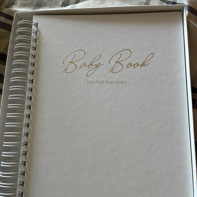 Baby Book Personalized Baby Book Baby Memory Book Baby Shower Gift ...