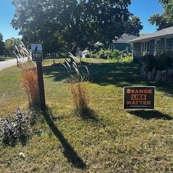 Orange Lies Matter Trump for Prison Yard Sign, Anti Trump Sign, Arrest ...