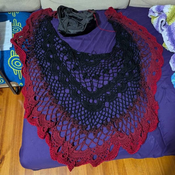 Viral Bloom Shawl Crochet Pattern - Etsy