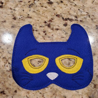 Inspired One Cool Cat Face Mask Great for Birthday Parties, Dress Up ...