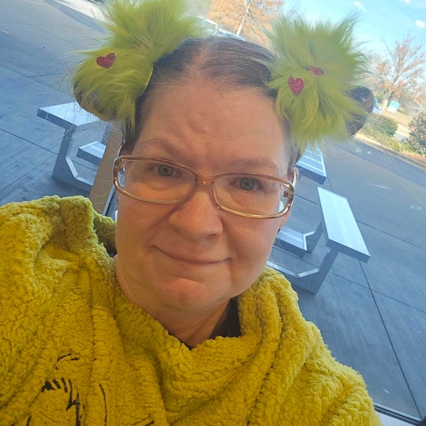 Grinch Hair Bows, Mr Mean One, Christmas Hair Bow, Holiday Baby Toddler ...