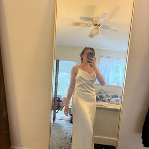 Olive Green Backless Apron Linen Dress /small Ruffles on the Sides ...