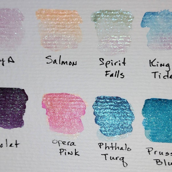 Mythic / Paint Drop Card / Handmade Watercolor Paint - Etsy