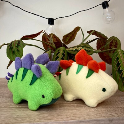 PDF Pattern Felt Stegosaurus Dinosaur Plush - Etsy
