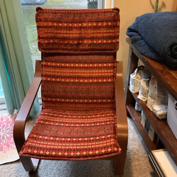 Ikea Poang Cover F02 Ikea Poang Kilim Chair Cover Poang Chair Cushion ...