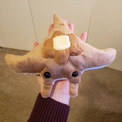 Sea Pancake Manta Ray Plush - Etsy