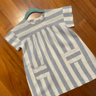 Girl and Baby PDF Sewing Patterns Drop Shoulder Dress Top Clothes ...