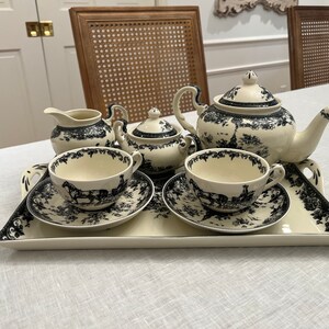 3 Clear Swirl Thick Glass Inkwell With Ink Antique | Etsy