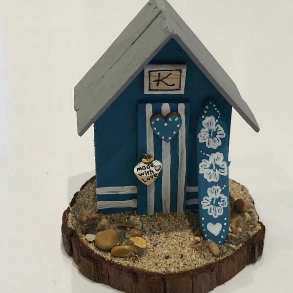 Mini Surfer's Coloured Beach Huts. - Etsy