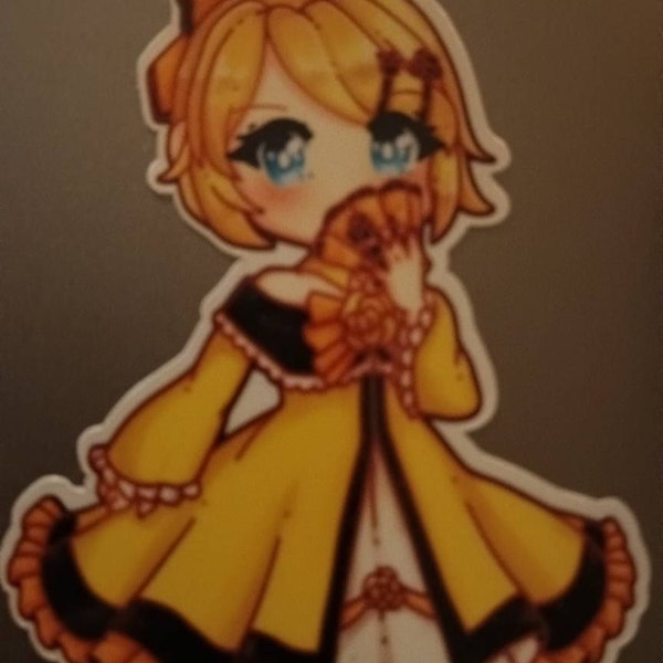 Vocaloid Kagamine Rin and Kagamine Len Stickers [cute Kawaii Anime Girl ...