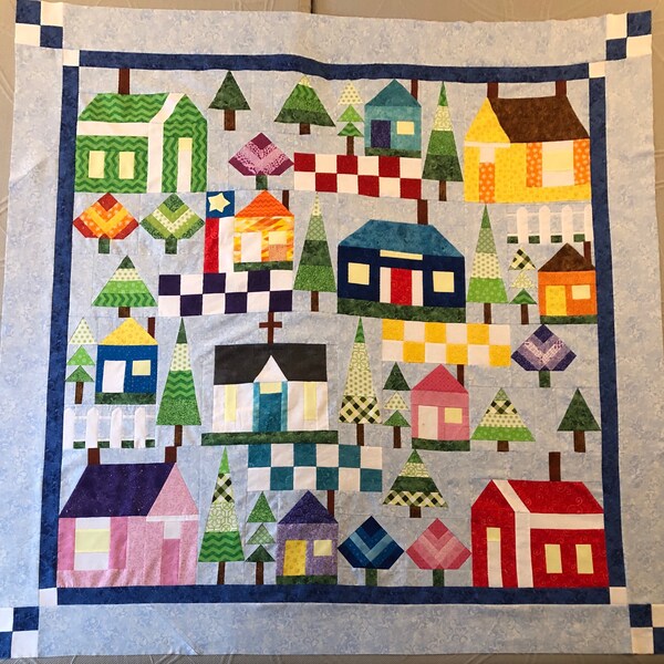 ALL AROUND the NEIGHBORHOOD Block Patterns- Over 50 Pages Build Your ...