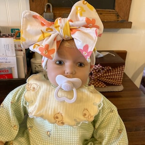 Baby Bow PDF Pattern, Baby Bow Headband Sewing Pattern, Big Bow ...