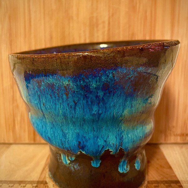 Handmade | Ceramic | Blue | Teal | Pottery | Bowl - Etsy