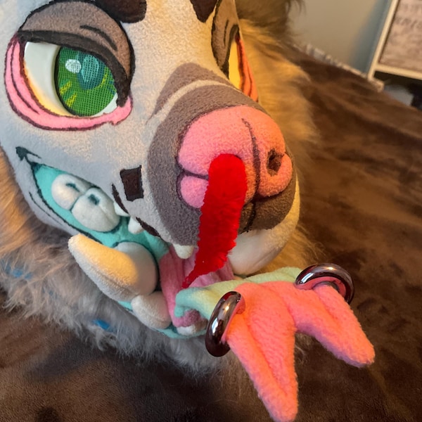 Custom Fursuit Lanyard Pack Furry Fursona Con Badge - Etsy