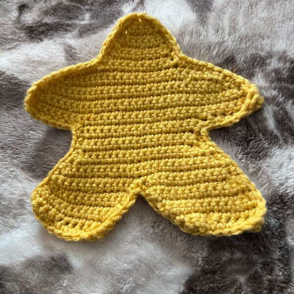 Meeple Amigurumi Crochet PATTERN, Board Game Piece Amigurumi ...