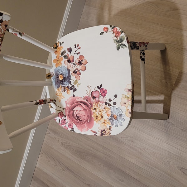 Ruby Rose Rub on Transfer - Redesign With Prima - Furniture Upcycling ...