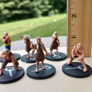 6PC Scarecrow Bundle Dnd, Dungeon and Dragons, Miniature Army for Table ...