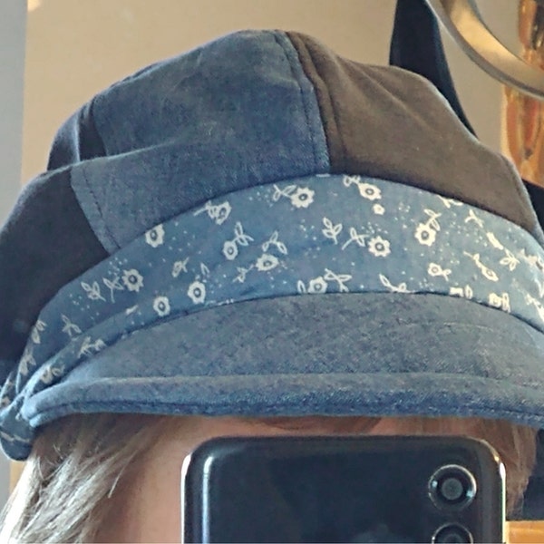 Boho Fashion Cap Full Sewing Pattern, in Three Head Sizes, Perfect for ...
