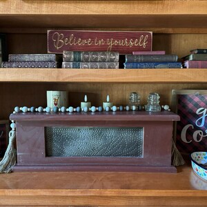 Farmhouse Candy Canes, Wood Bead Candy Canes, Christmas Home Decor ...