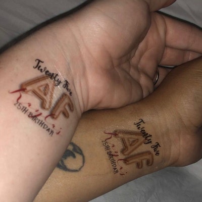 30th Birthday Party Custom Personalized Temporary Tattoos 30th Birthday ...