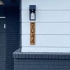 House Numbers, Address Sign, Vertical Outside Sign, Custom Address ...