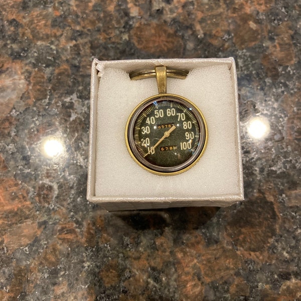 Custom Key Ring Speedometer Car Lover Gift Personalized Gift Custom Key ...