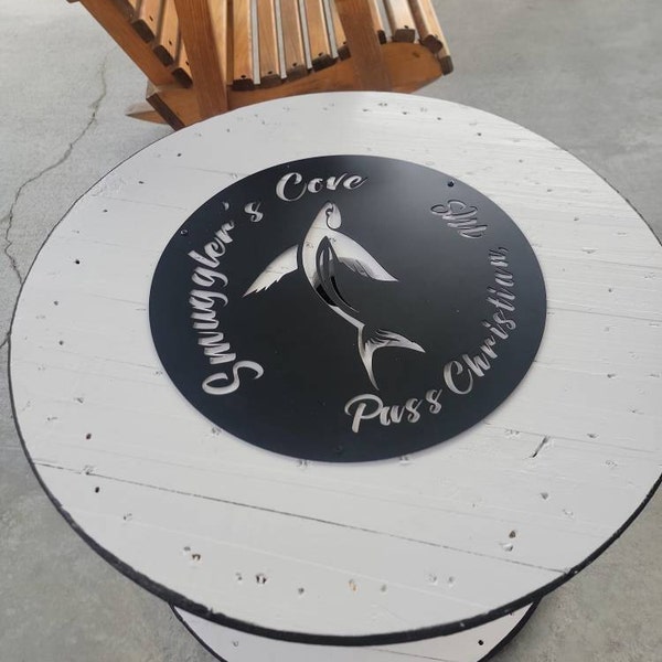 Premium Quality Metal House Address Sign, Two Layers of Metal Plate ...