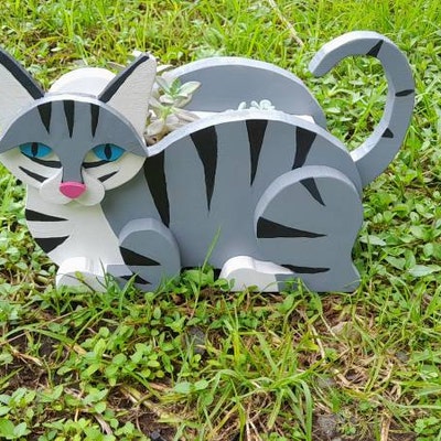 Donkey Planter Scroll Saw Pattern DIY Garden Ornament Farm - Etsy