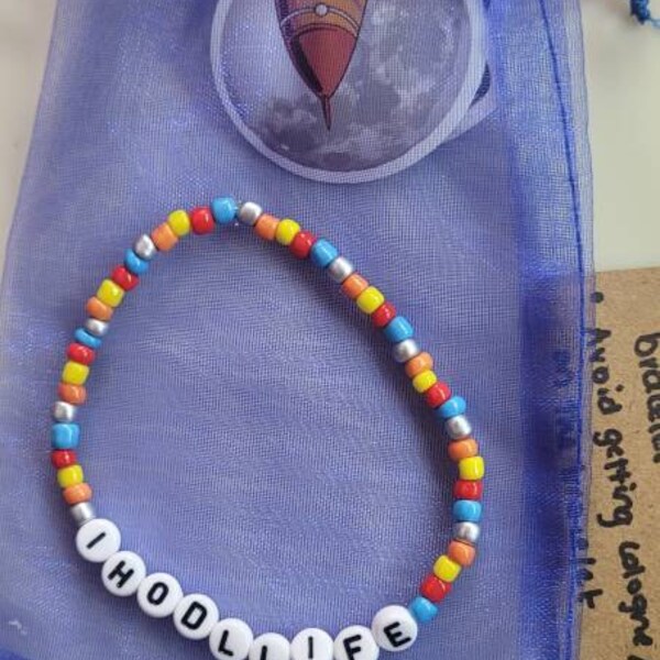 The Weeknd Starboy and Stargirl Bracelets, Customizable Beaded Bracelet ...