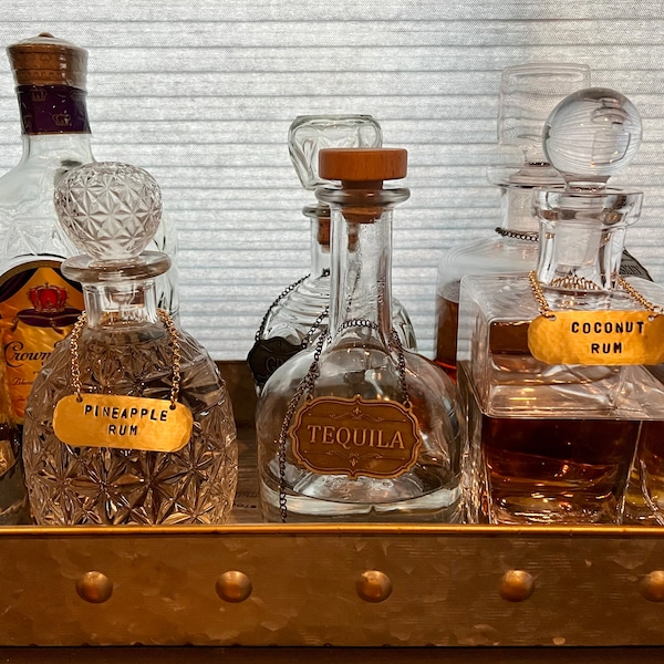 Brass Gold Metal Chalkboard ID Beer and Beverage Tag - Perfect for ...