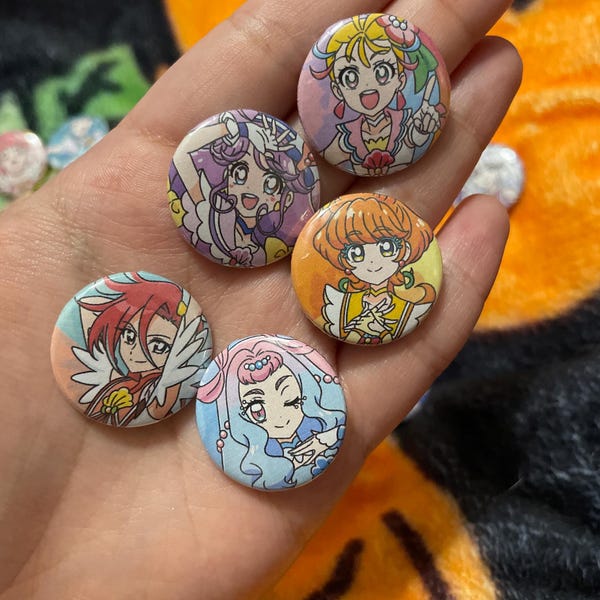 Utena Cute Button Badge Set - Etsy