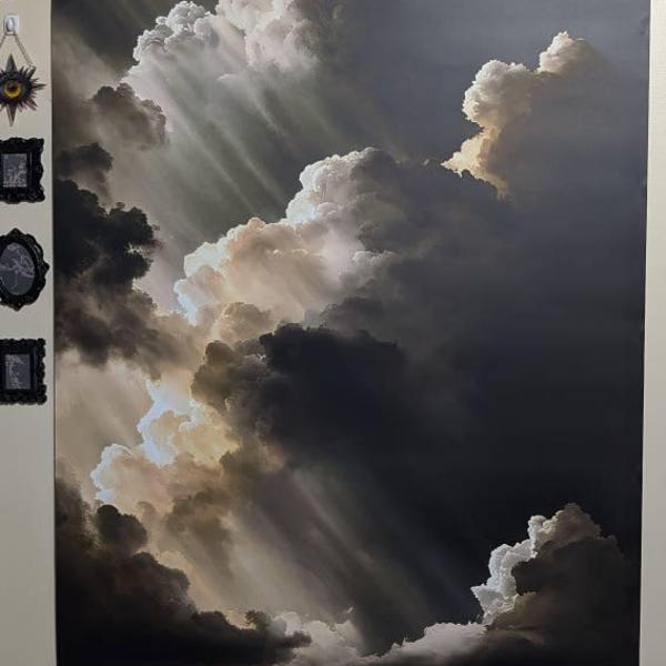 Druid in the Dark Forest: Vintage Poster, Dark Arts, Gothic Occult ...