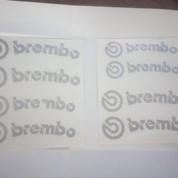 4 Corvette Caliper Decals Sticker C8 Z51 Heat Resistant White Red - Etsy