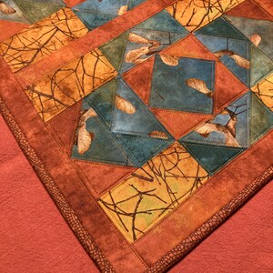 Quilted Table Runner Pattern Random Windows Table Runner PDF Download ...