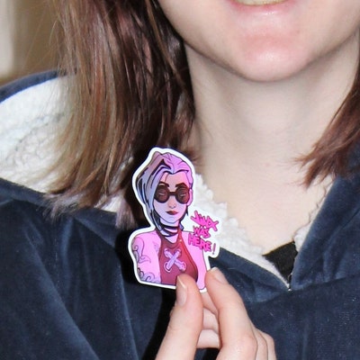 Sticker jinx Arcane League of Legends Video - Etsy