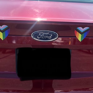 Progressive Pride Flag Magnet Auto Magnet Car Magnet Daniel | Etsy